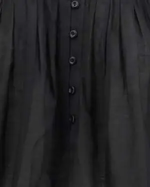 MARANT ETOILE Marant Étoile Cotton Pleated Shirt With Button-up Front