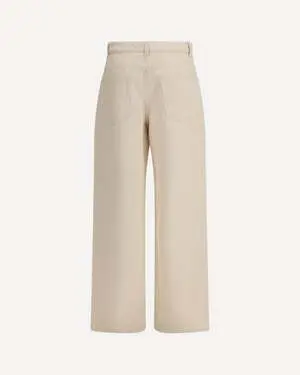RÓHE Wide-leg Cotton Jeans