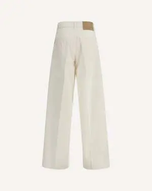 HAIKURE Bethany Twill 45 Jeans - White