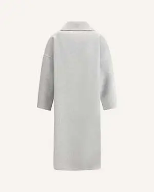 AFTERCOAT Double-breasted Long Coat
