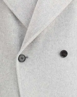 AFTERCOAT Double-breasted Long Coat