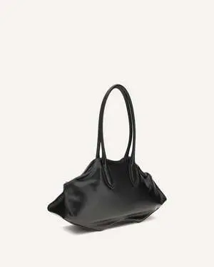 Alexander McQueen Manta Shoulder Bag - Black