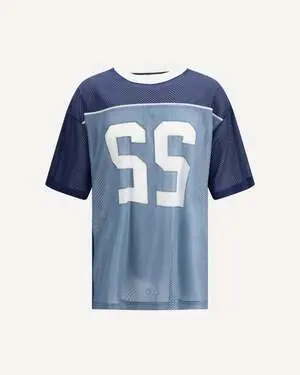 Moschino Technical Mesh T-shirt - Blue