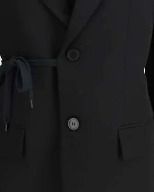 Balenciaga Barathea Wool Tailored Jacket