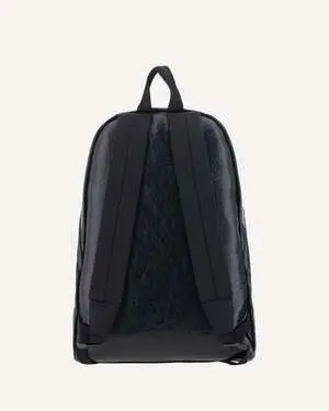 Balenciaga Explorer Leather Backpack - Black