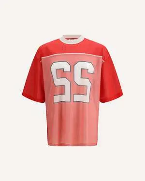 Moschino Technical Mesh T-shirt - Red