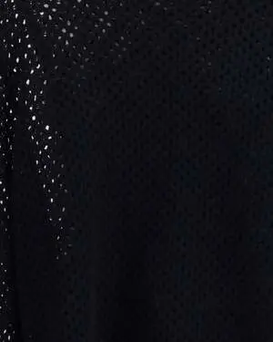 ALLUDE Perforated Boatneck Jumper