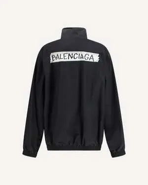 Balenciaga Masking Tape Jacket - Black