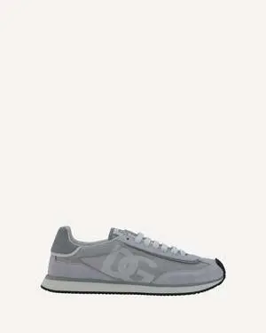 Dolce & Gabbana Suede Leather Sneakers - Grey