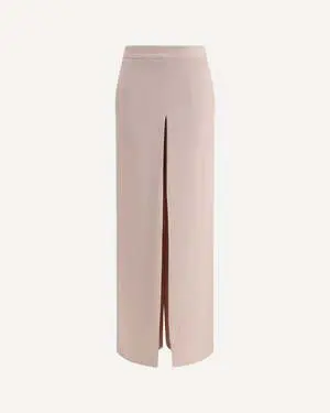 DI STAVNITSER Origami Wide Leg Pants - Beige