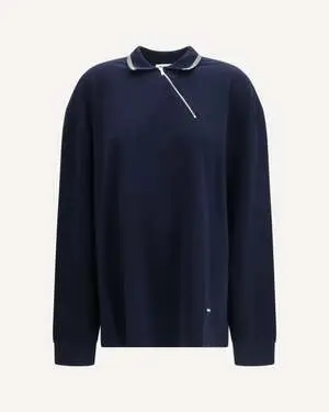 Miu Miu Long-sleeved Zip Polo