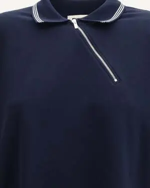 Miu Miu Long-sleeved Zip Polo