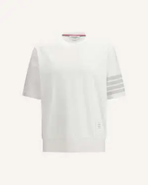 Thom Browne 4-bar Cotton Jersey T-shirt