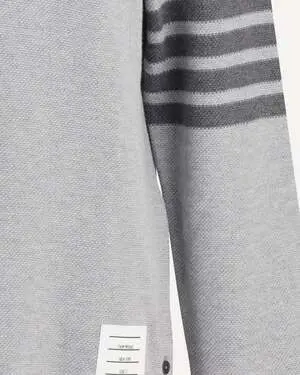Thom Browne Piqué Long-sleeve Polo