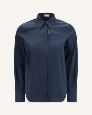 Brunello Cucinelli Embellished Cotton Shirt