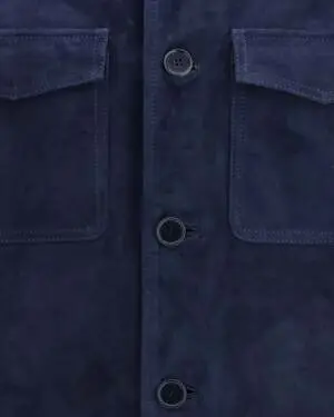 SALVATORE SANTORO Suede Leather Jacket