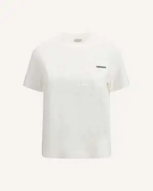 Brunello Cucinelli Pure Cotton T-shirt - White
