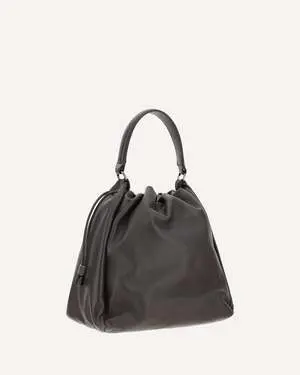 Brunello Cucinelli Leather Shoulder Bag