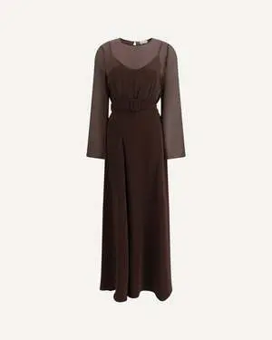 P.a.r.o.s.h Long Belted Dress