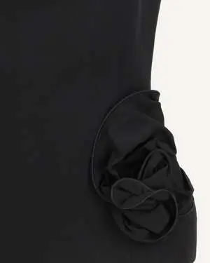 Magda Butrym Sleeveless Top With Floral Appliqués