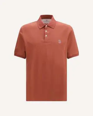 Brunello Cucinelli Cotton Polo - Red
