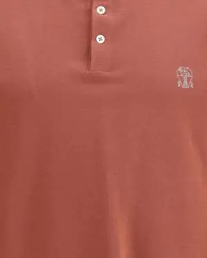 Brunello Cucinelli Cotton Polo - Red