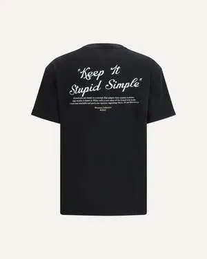 Off-White Kiss" Graphic Print Cotton T-shirt