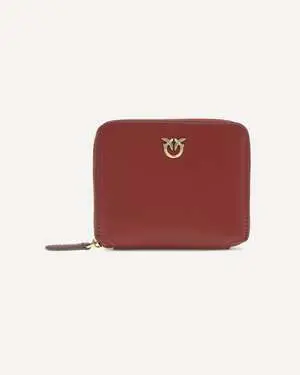 Pinko Leather Zip-around Wallet