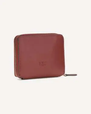 Pinko Leather Zip-around Wallet