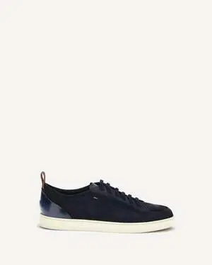 Santoni Montecarlo Lace-up Sneakers - Blue