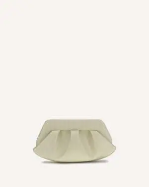 THEMOIRE Bios Baguette Clutch Bag - White