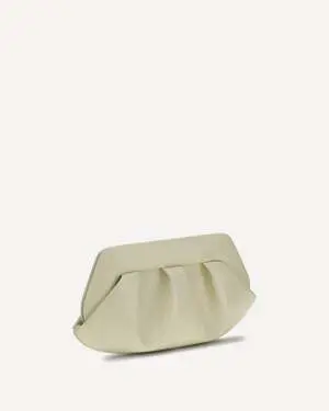 THEMOIRE Bios Baguette Clutch Bag - White