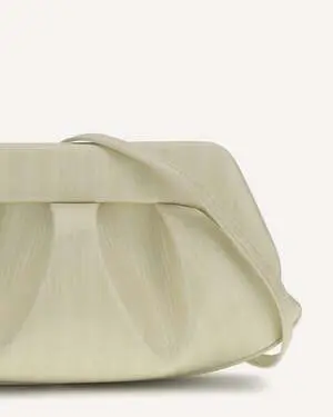 THEMOIRE Bios Baguette Clutch Bag - White
