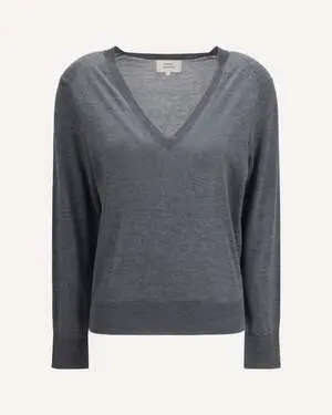 Loulou De Saison Julio Cashmere V-neck Sweater