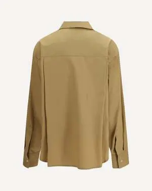 Loulou De Saison Cotton Poplin Shirt - Beige