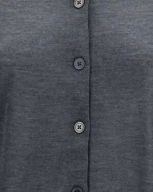 Loulou De Saison Kita Cashmere Cardigan - Grey
