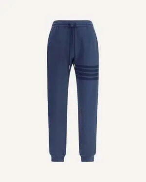 Thom Browne Cotton Sweatpants - Blue