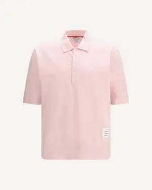 Thom Browne Cotton Polo - Pink
