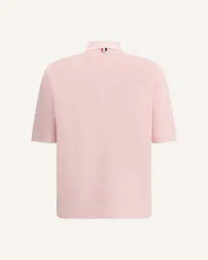 Thom Browne Cotton Polo - Pink