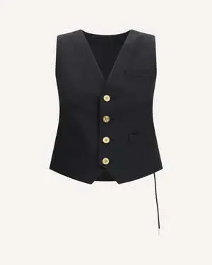 Sacai V Neck Vests For Women