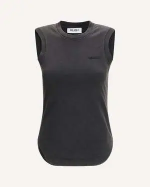 Attico Reese Tank Top - Black