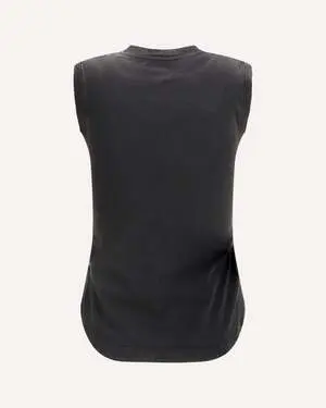 Attico Reese Tank Top - Black
