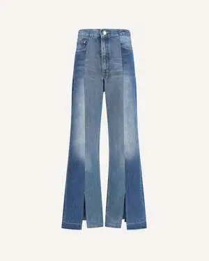 E.L.V. DENIM Arcola Flare Jeans - Light Blue