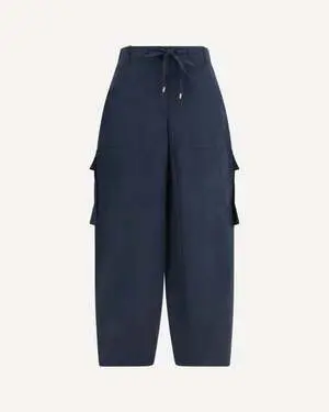Alaïa Radzimir Cargo Pants With Drawstring Waist - Blue