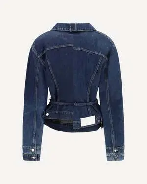 E.L.V. DENIM Ridley Belted Denim Jacket