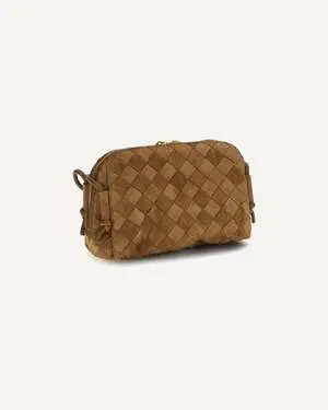 Bottega Veneta Mini Loop Shoulder Bag - Brown