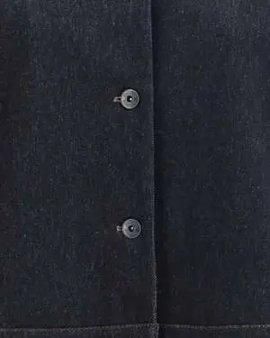 Max Mara Denim Print Jersey Jacket