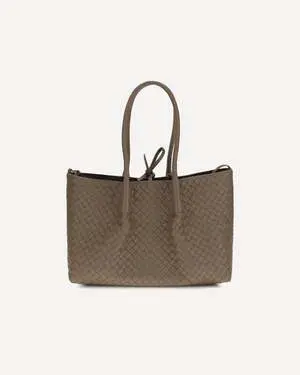 Bottega Veneta Pinacoteca Tote Bag - Brown