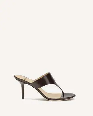 FRANCESCO RUSSO Thong Sandals - Bordeaux
