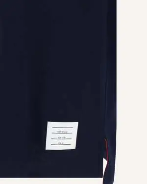 Thom Browne Short Sleeve Crewneck T-shirt - Blue